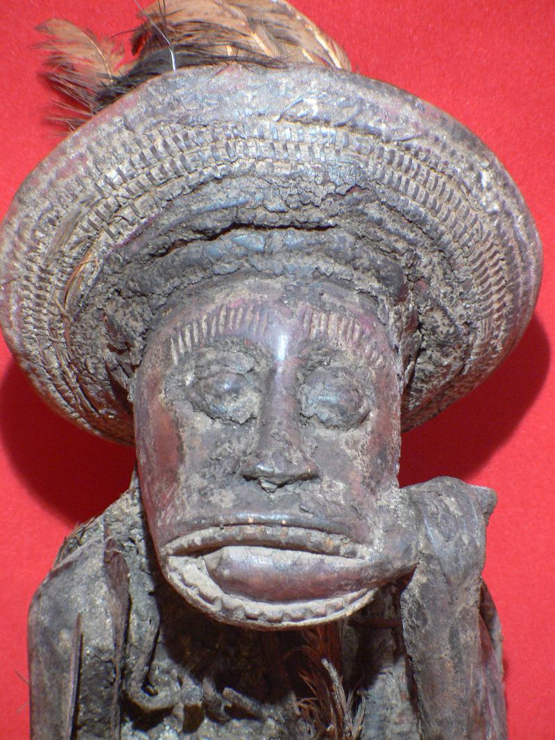 Sorcier Bakongo (157) - Statues africaines Bakongo - Art africain