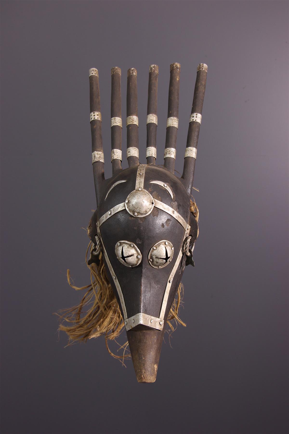 Masque Bambara (16352) - Masque africain Bamana - Art africain