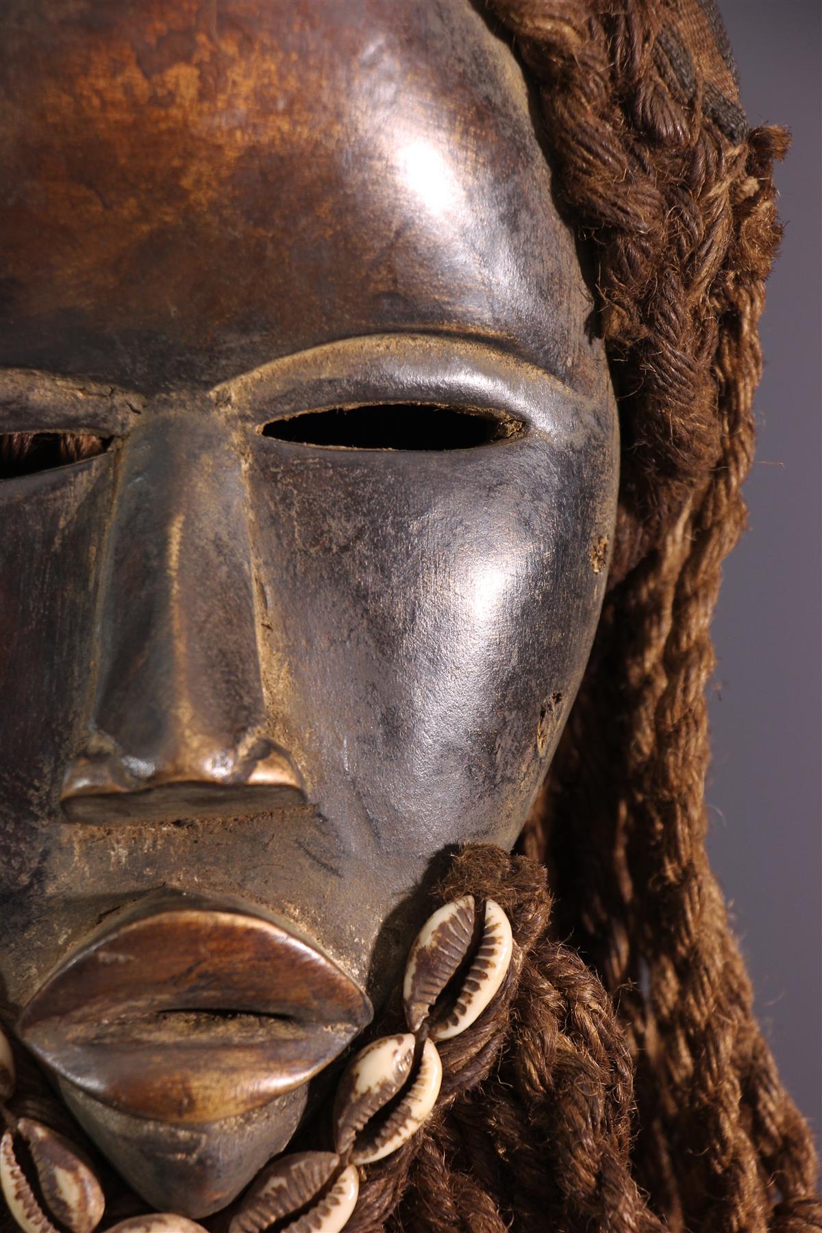 Masque Dan (16390) - Masque africain Dan - Art africain côte d'ivoire
