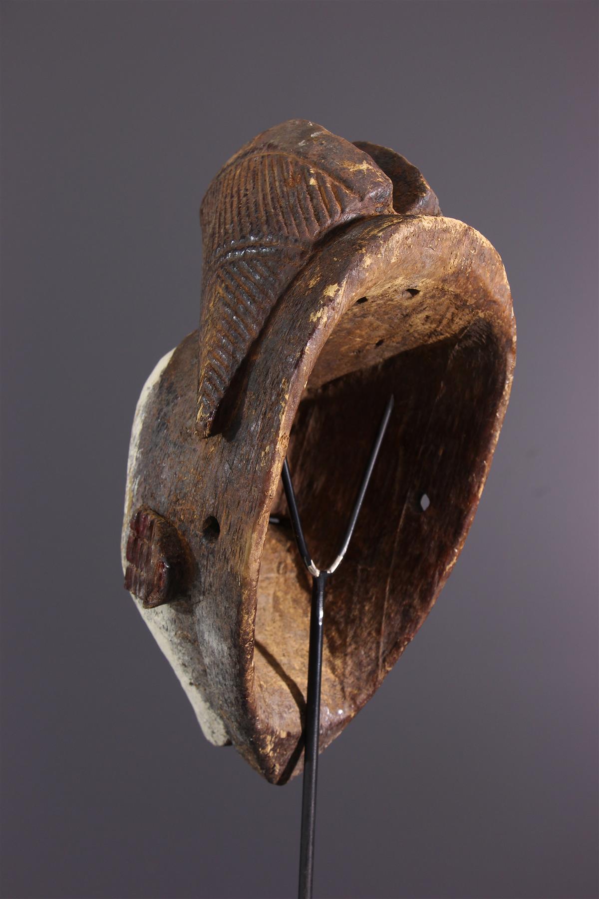 Masque Punu (16573) - Masque africain Punu - Art africain gabon