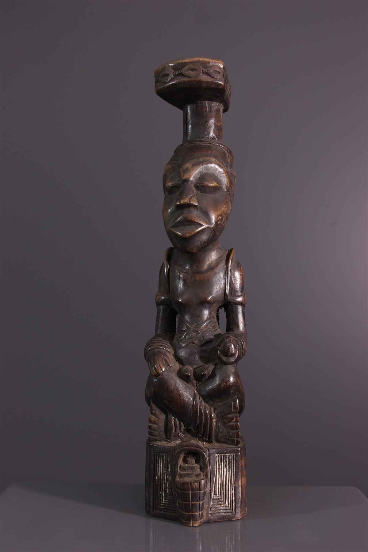 Statuette Ndop (16741) - Statues africaines Kuba - Art africain