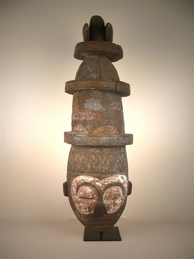 Yaka Mask (1677) - African mask, tribal art, primitive art Yaka