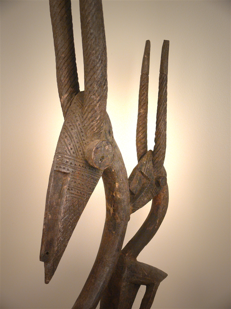 Ci Wara Mask (1679) - African mask, tribal art, primitive art