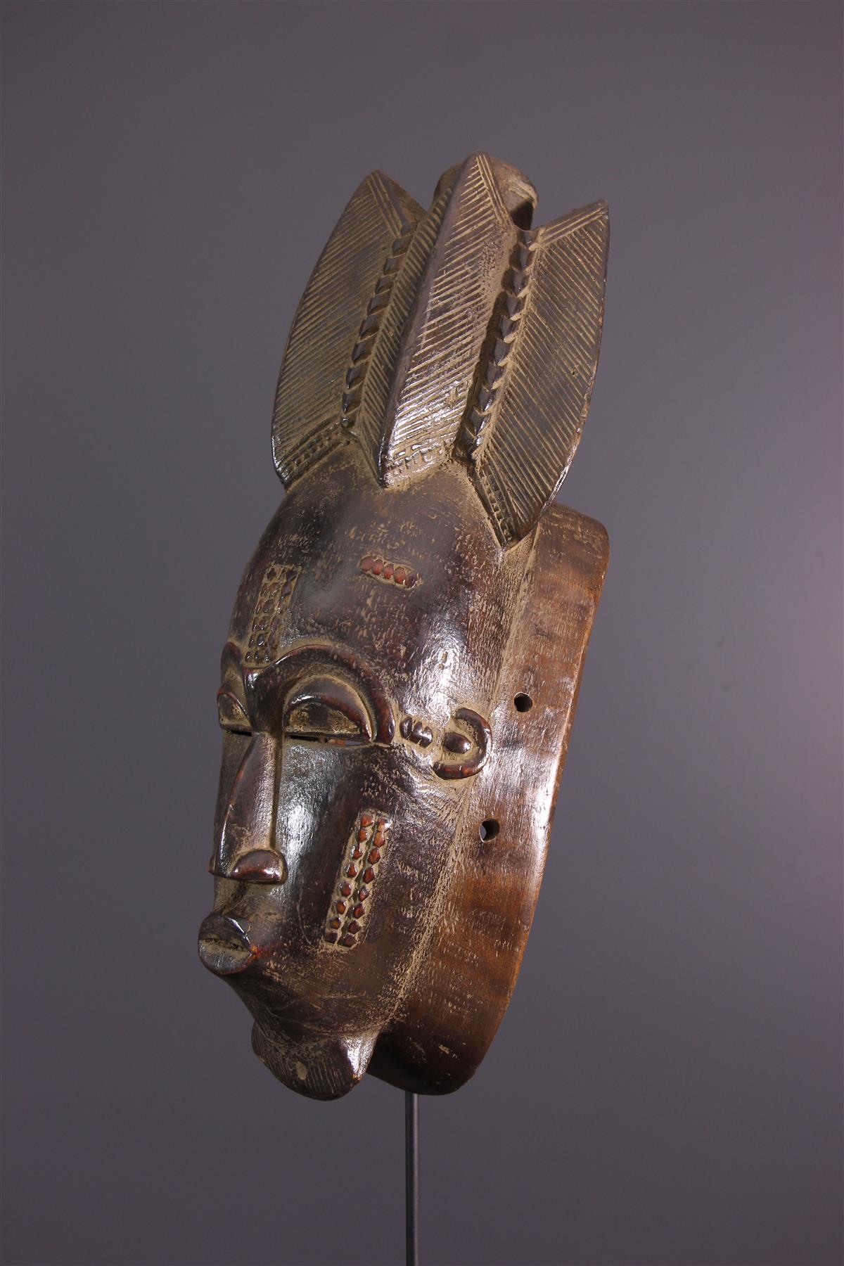 Masque Baoule (16860) - Masque africain Baoule - Art africain