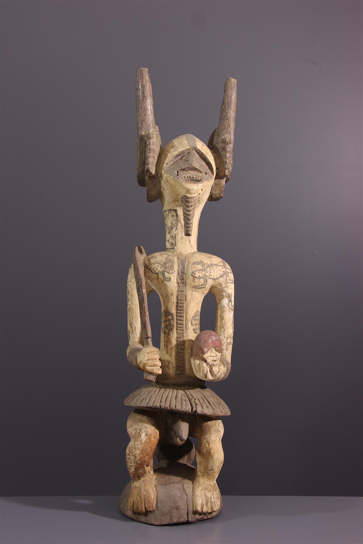 Figure Ikenga (16916) - Statues africaines Igbo - Art africain