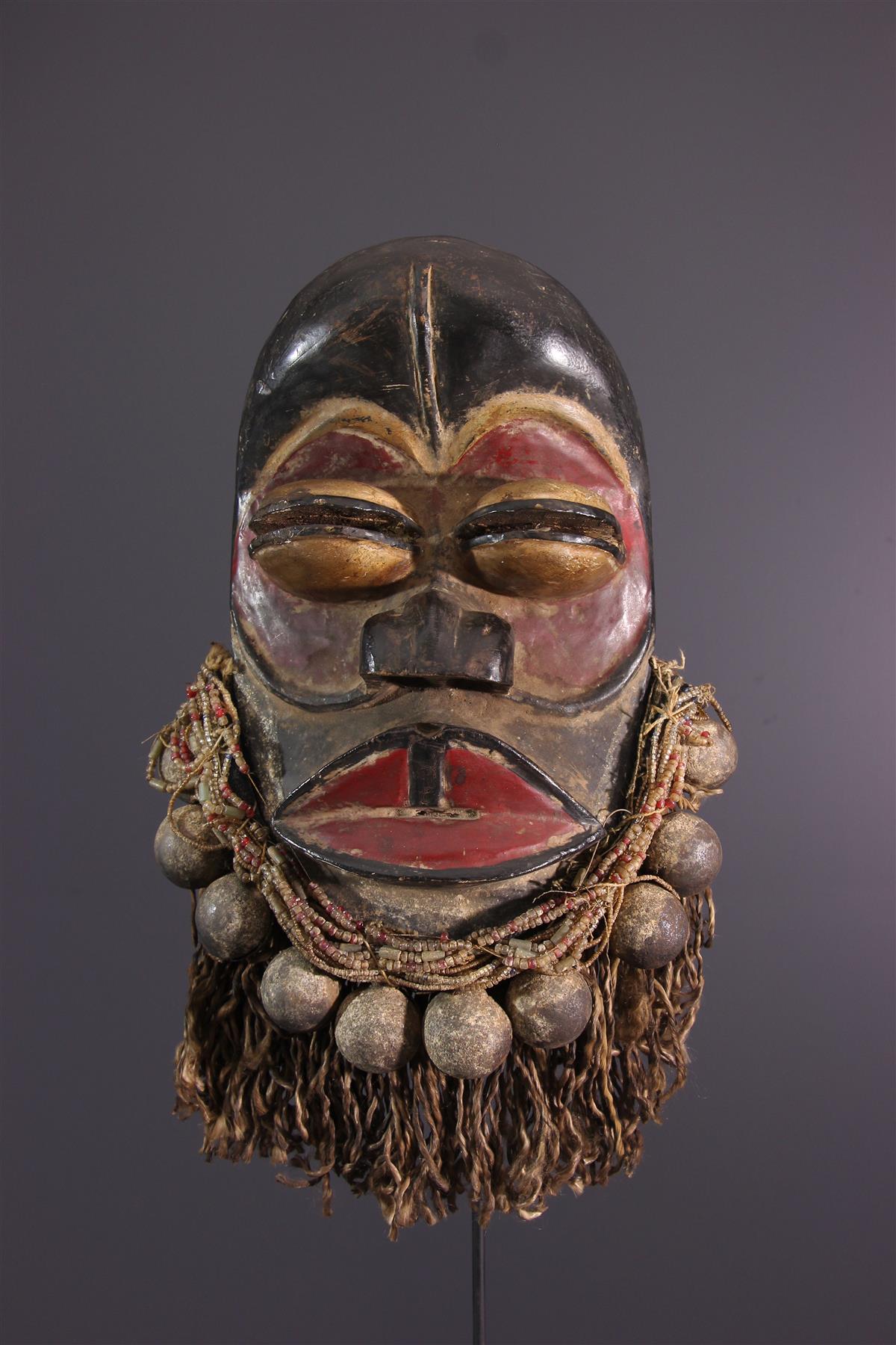 Masque Wobé (17018) - Masque africain We - Art africain côte d'ivoire