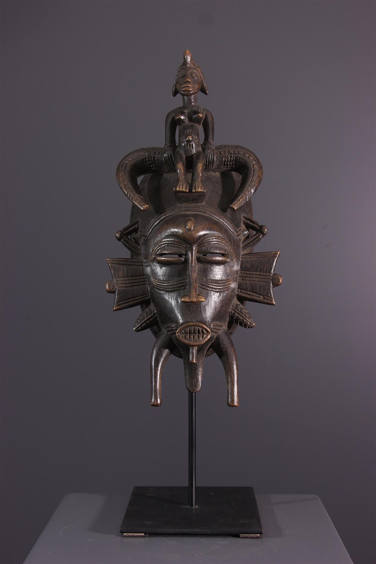 Masque Senoufo (17031) - Masque africain Senoufo - Art africain