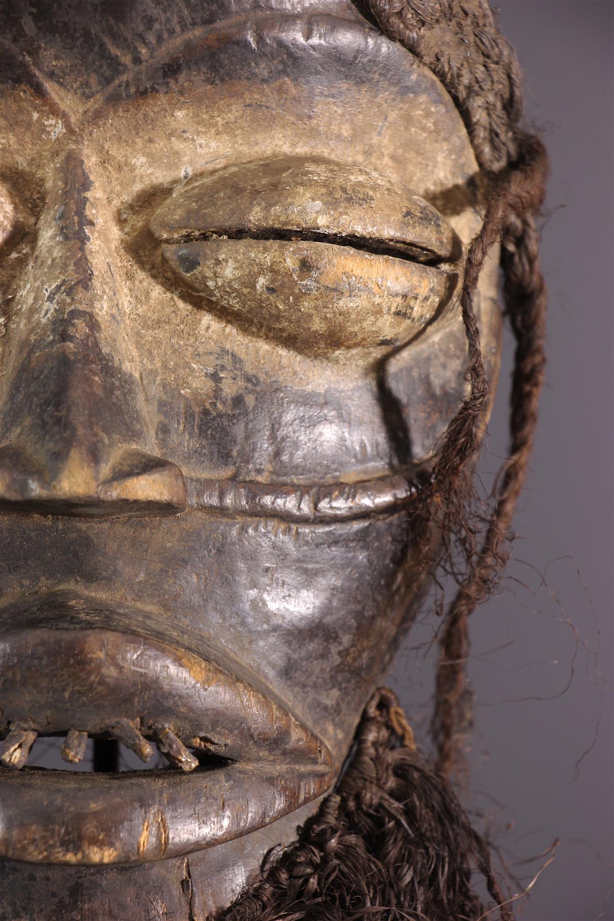 Masque Wobé (17039) - Masque africain We - Art africain côte d'ivoire