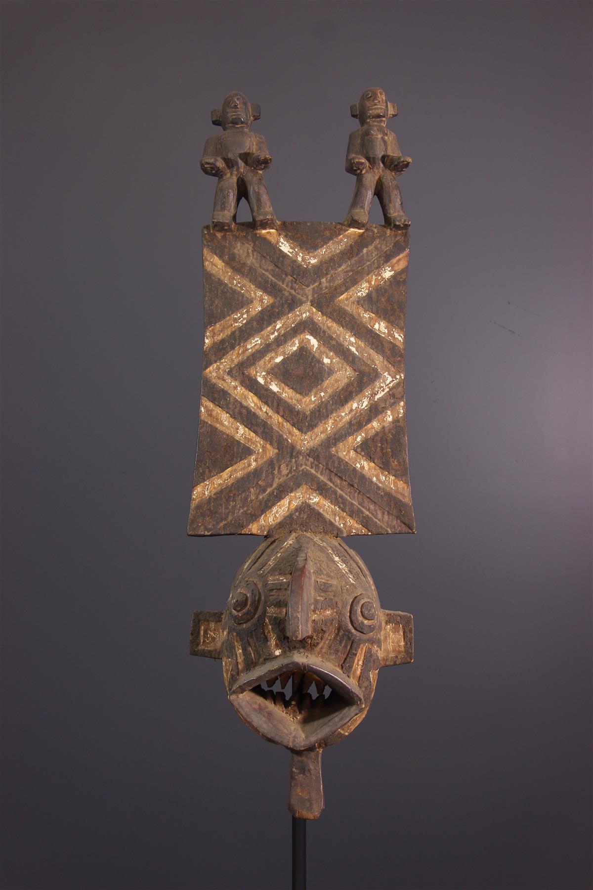 Masque Bwa (17115) - Masque africain Bwa - Art africain burkina faso