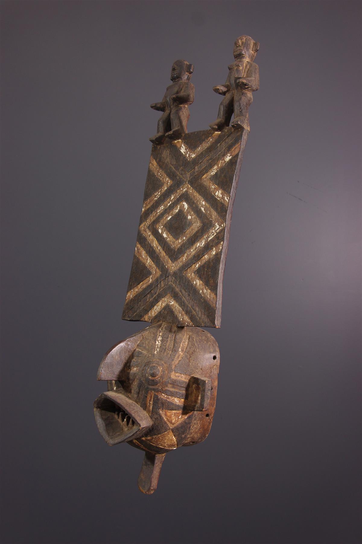 Masque Bwa (17115) - Masque africain Bwa - Art africain burkina faso