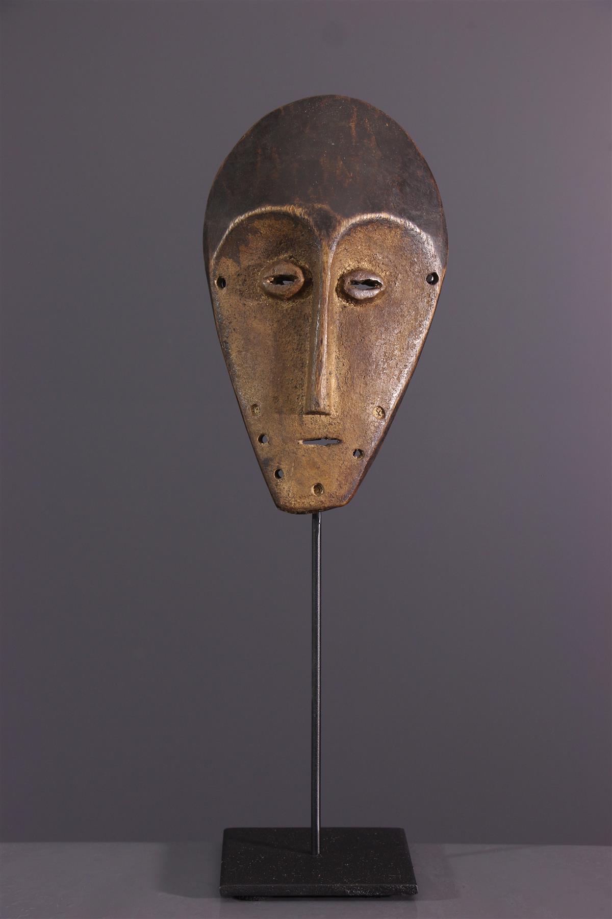 Masquette Lega (17121) - Masque africain Lega - Art africain