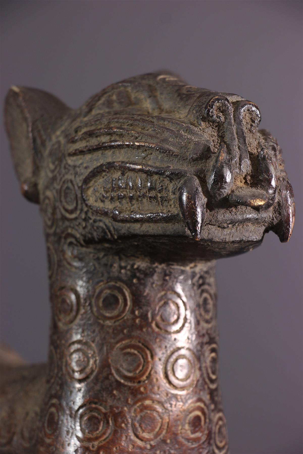 Léopard Bénin (17388) - Bronze africain Bénin - Art africain