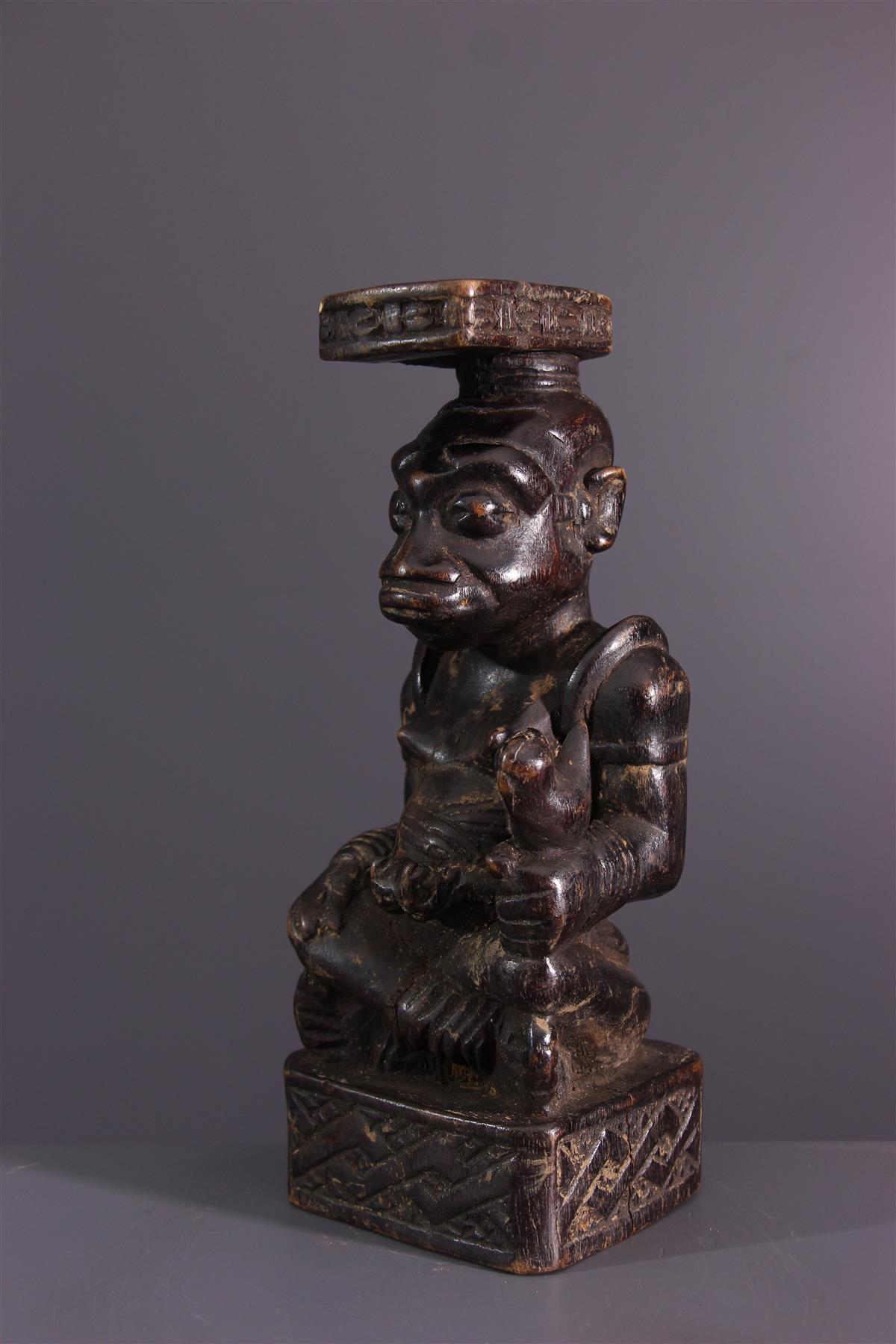 Statuette Ndop (17600) - Statues africaines Kuba - Art africain