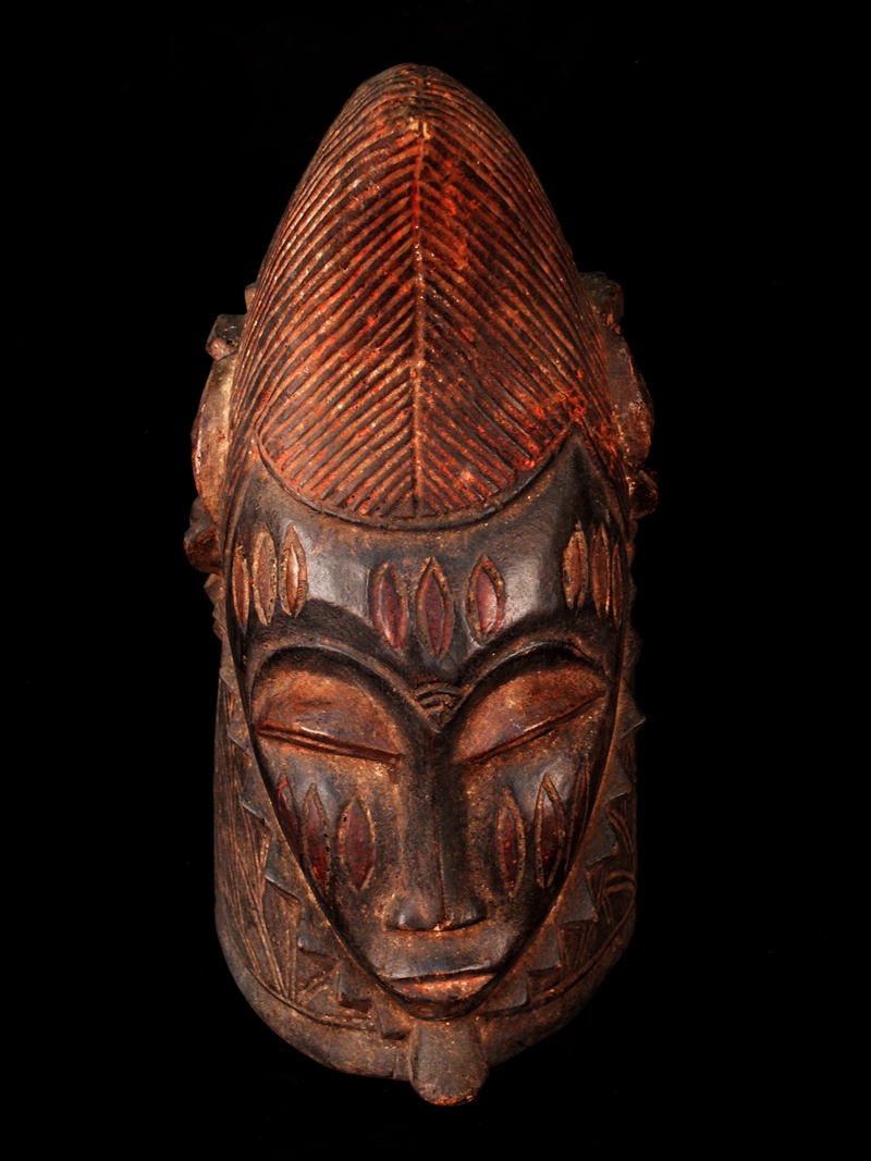 Yoruba Mask (1764) - African mask, tribal art, primitive art