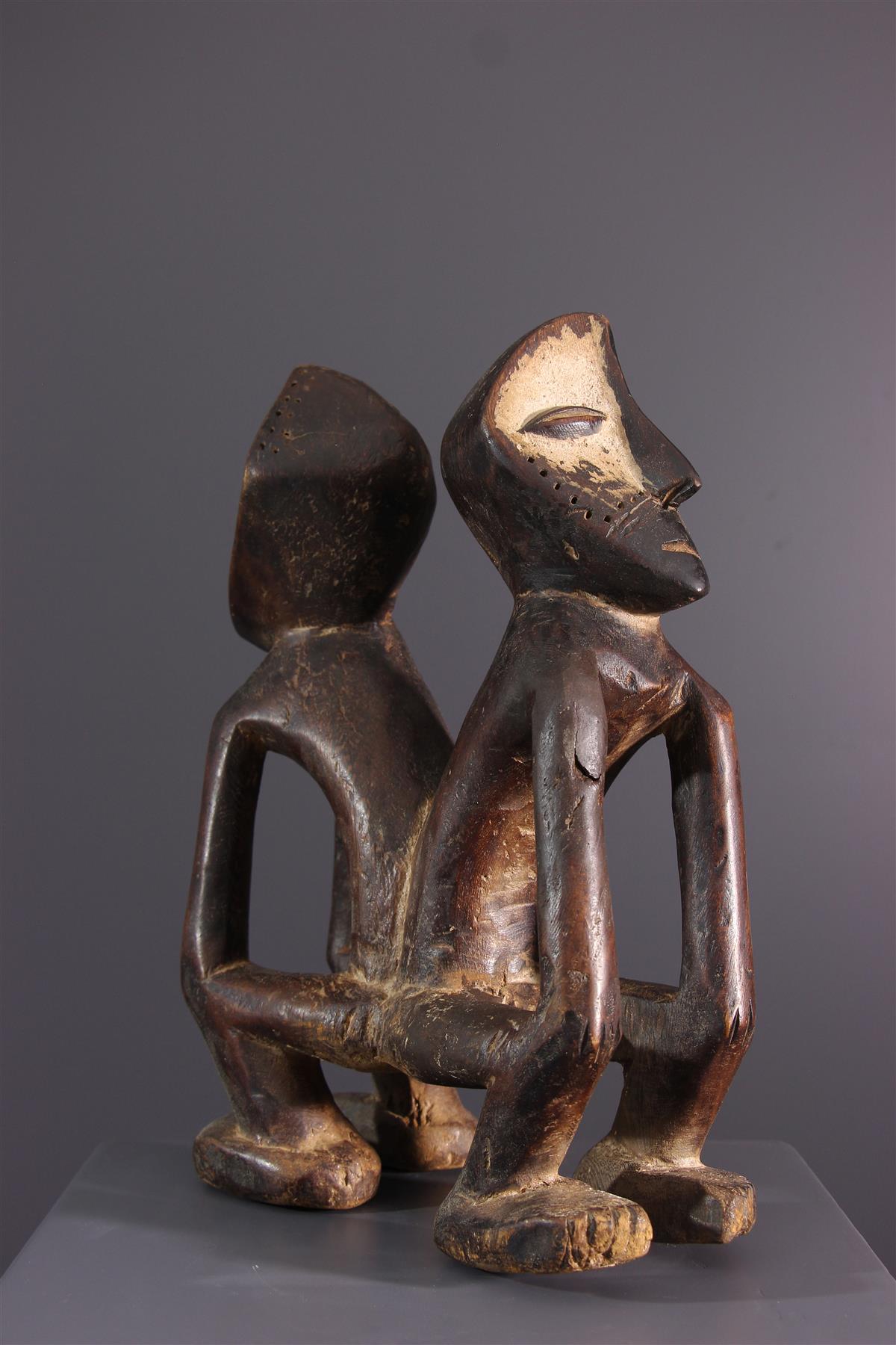 Couple Lega (17783) - Statues africaines Lega - Art africain