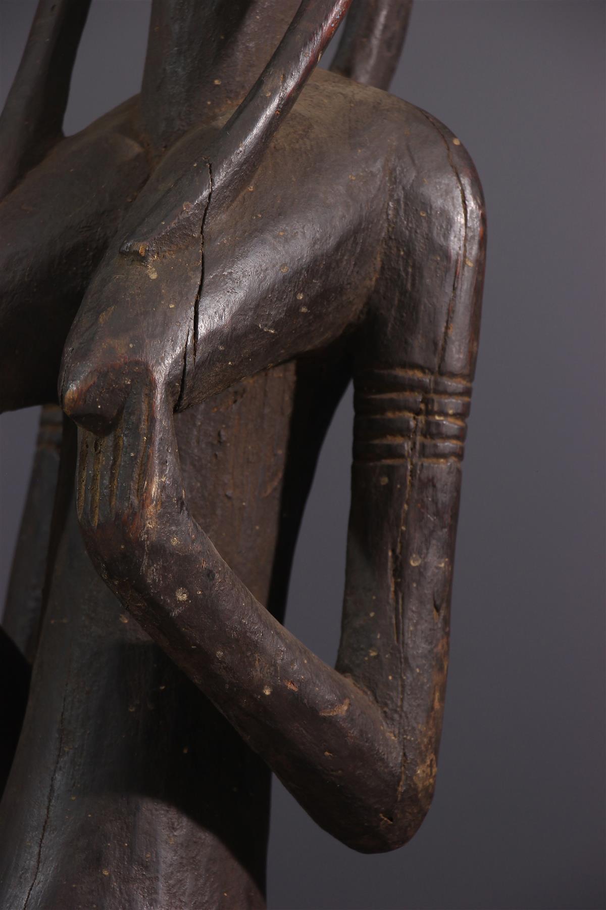 Statue Bamana (17904) - Statues africaines Bambara - Art africain