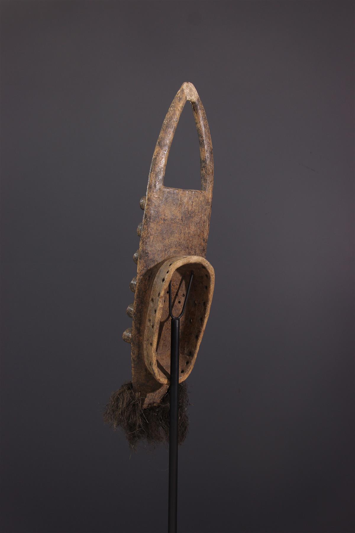 Masque Kru (18198) - Masque africain Grebo - Art africain côte d'ivoire