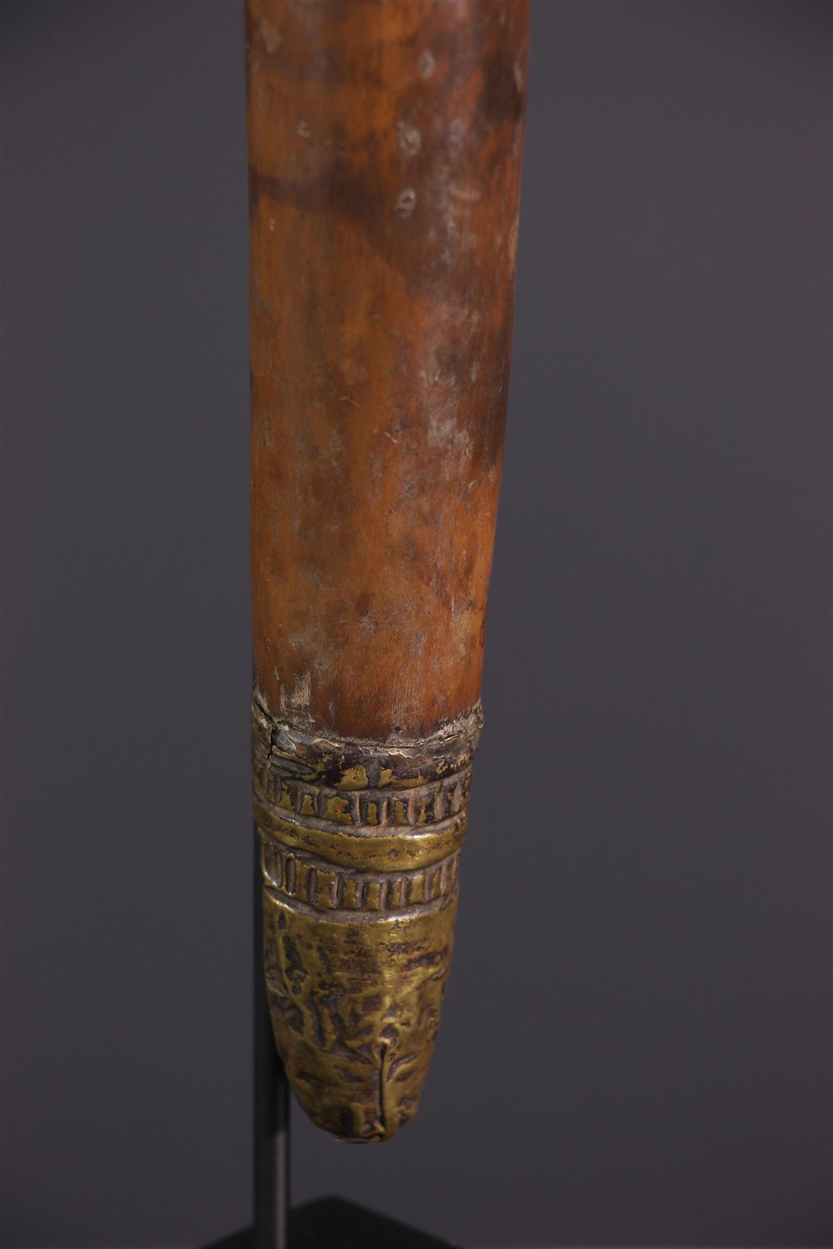 Bâton Kongo (18331) - Bâton de commandement, chefferie Vili - Art africain