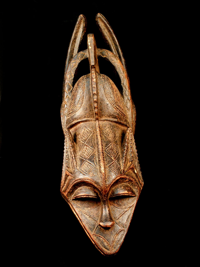 Banda Baga Mask (1850) - African mask, tribal art, primitive art