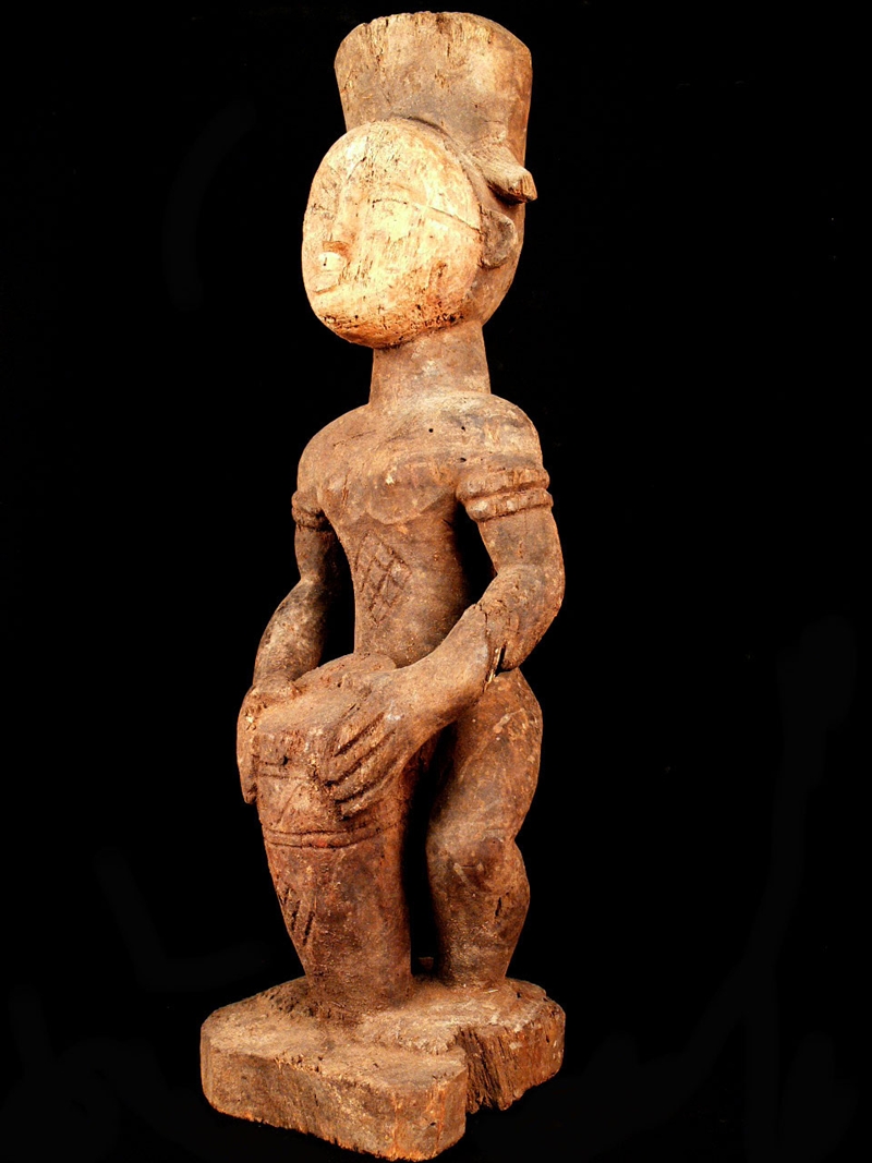 Punu Statue (1852) - African statues : tribal fetish, maternity