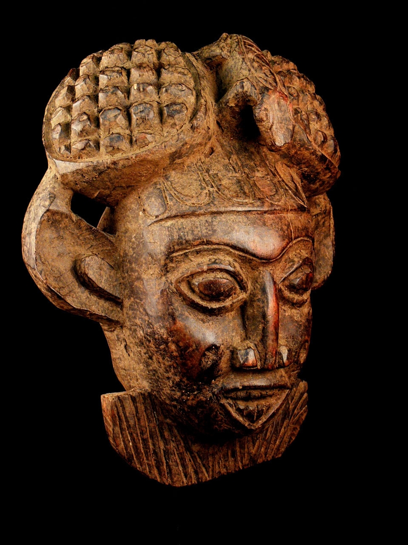 Bamun Ngoin Mask (1853) - African mask, tribal art, primitive art