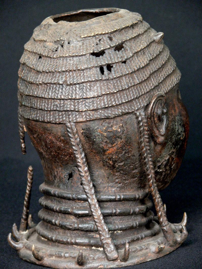 Benin Queen mother head (188) - Head Bénin - African art nigeria