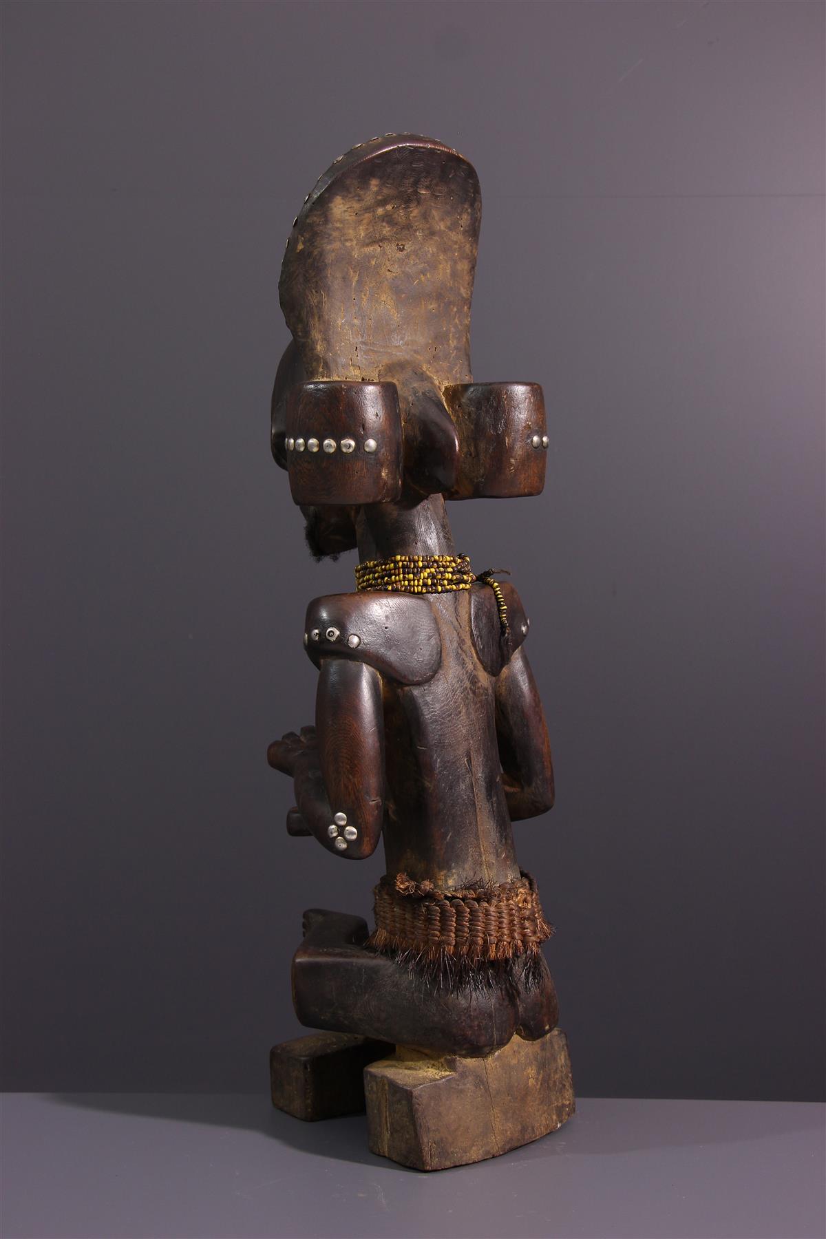 Statue Chokwe (18997) - Statues africaines Chokwe - Art africain