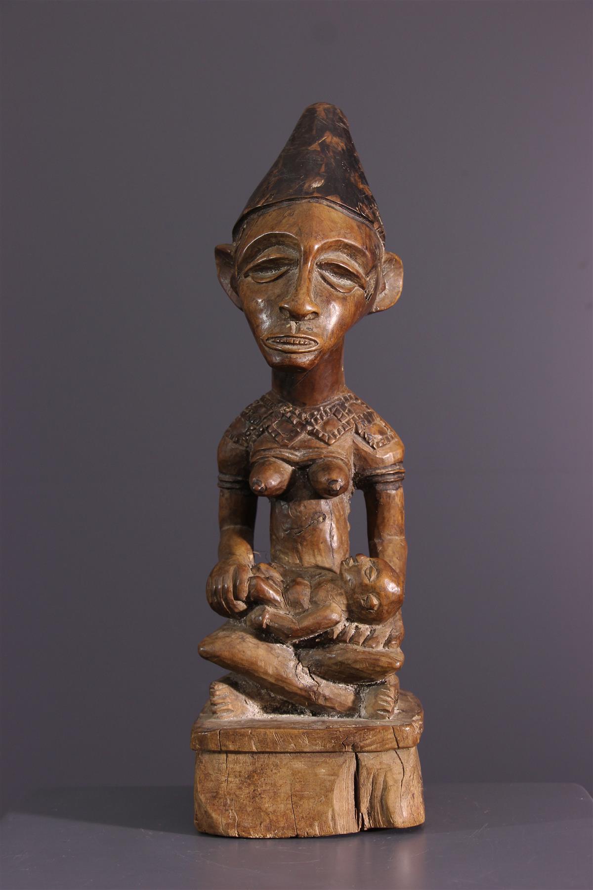 Statuette Kongo (19087) - Statues africaines Kongo - Art africain