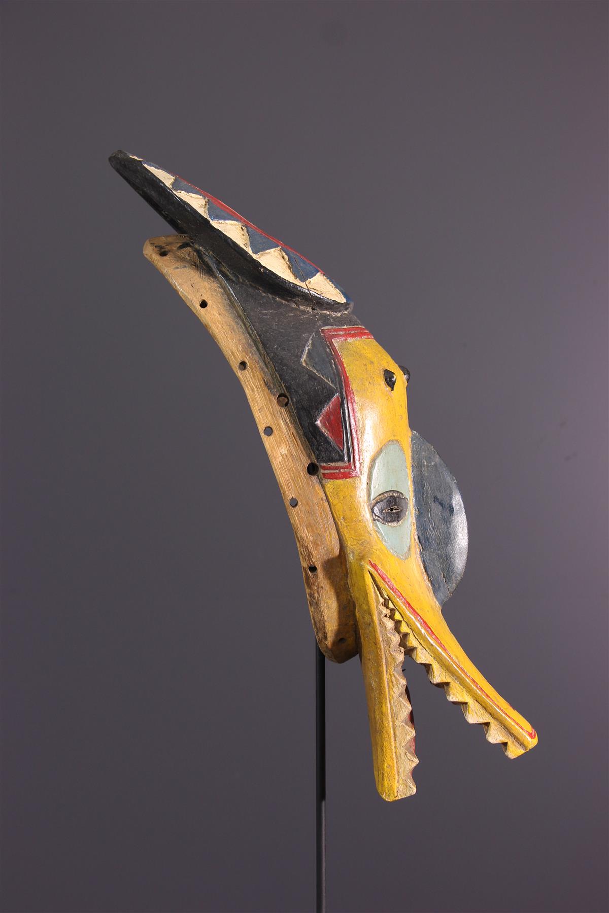Masque Zamble (19839) - Masque africain Gouro - Art africain