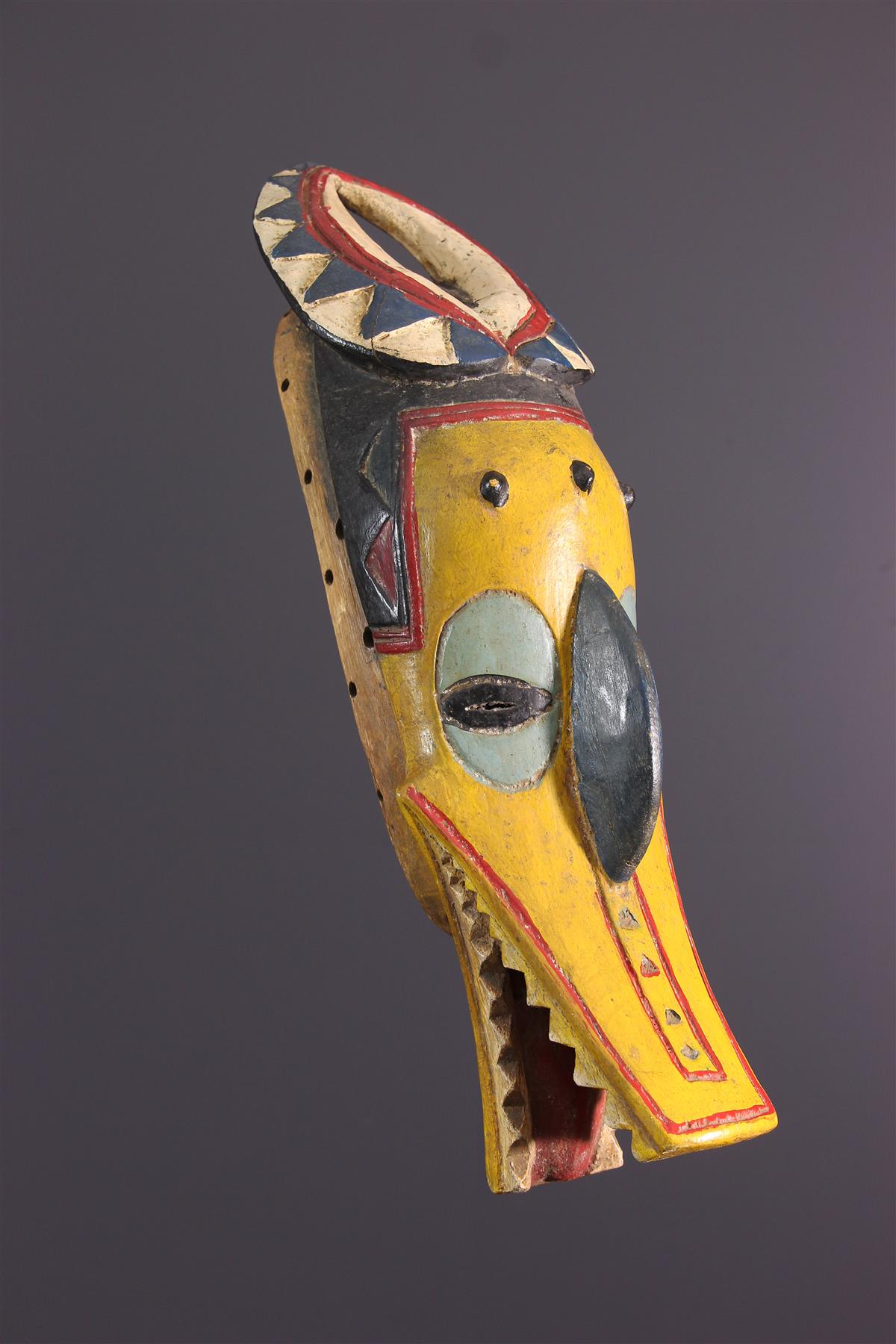 Masque Zamble (19839) - Masque africain Gouro - Art africain