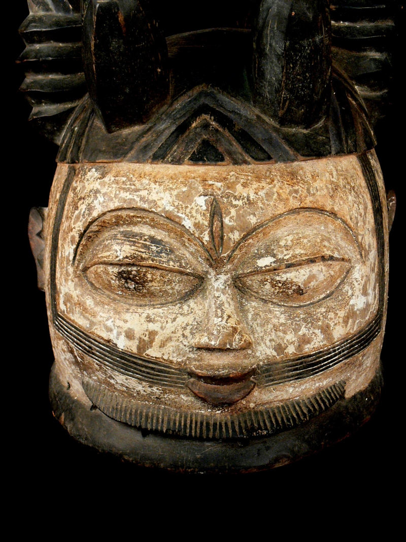 Gelede Yoruba Mask (1996) - African mask, tribal art, primitive art