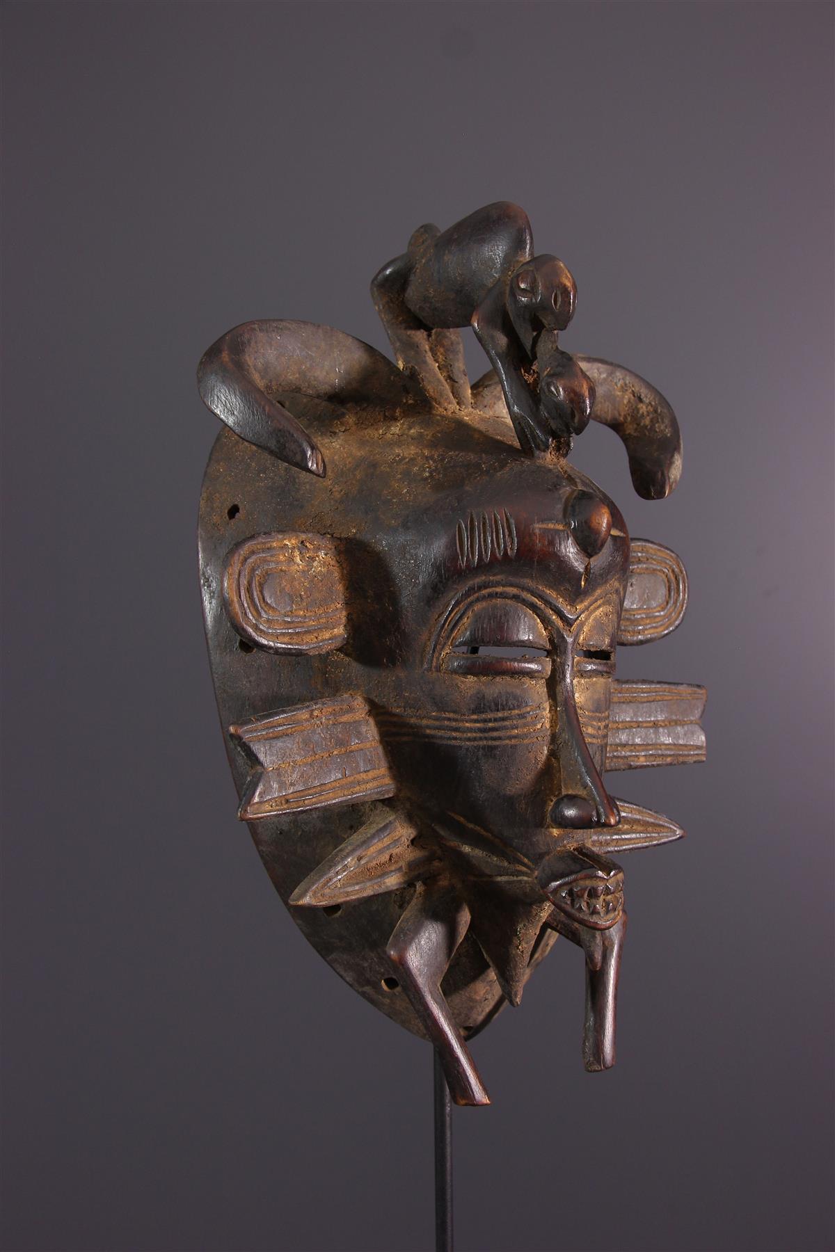 Masque Senoufo (20198) - Masque africain Senoufo - Art africain