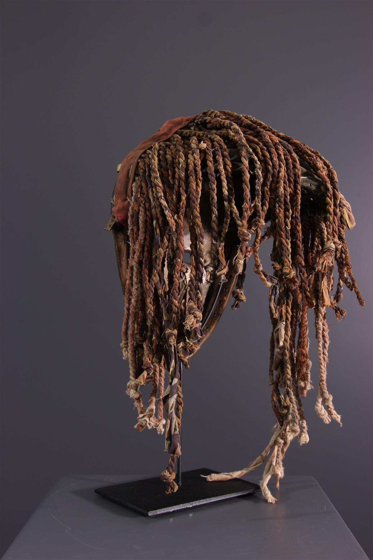 Masque Luvale (20658) - Masque africain Lunda - Art africain