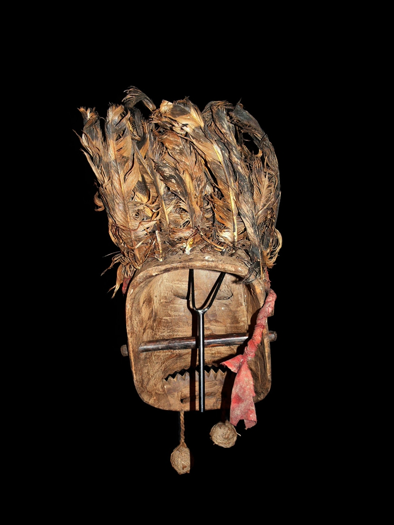 Salampasu Mask (2097) - African mask, tribal art, primitive art