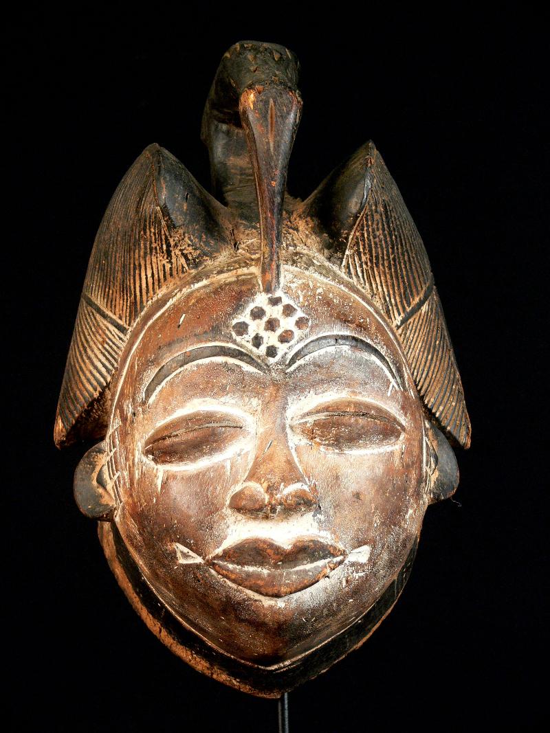 Punu Okuyi mask (211) - African mask, tribal art, primitive art