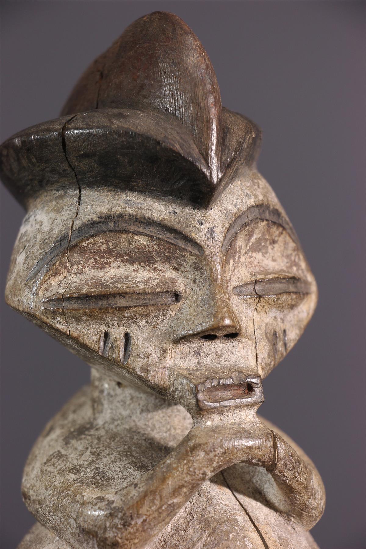 Statuette Mbala (21103) - Statues africaines Mbala - Art africain