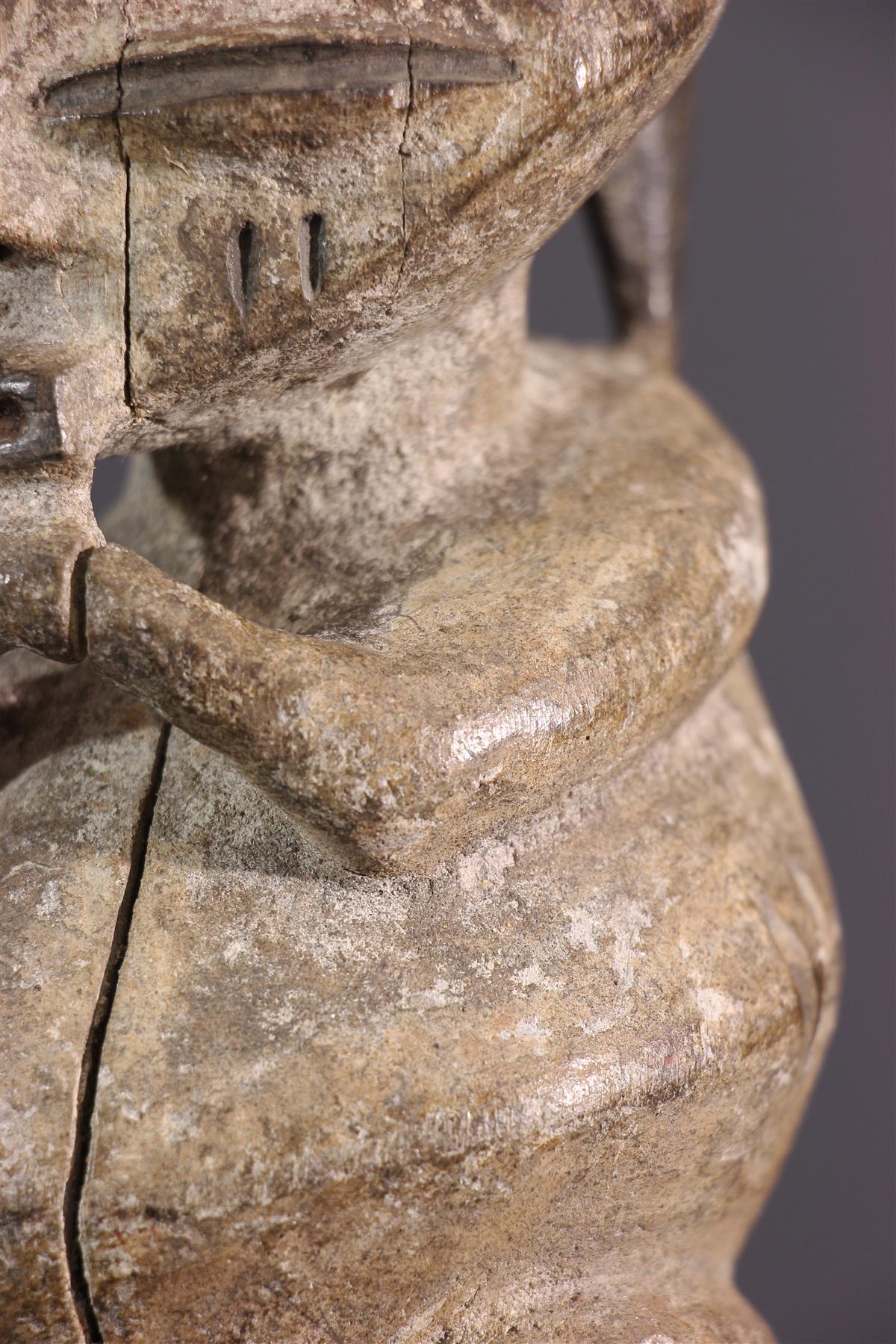 Statuette Mbala (21103) - Statues africaines Mbala - Art africain