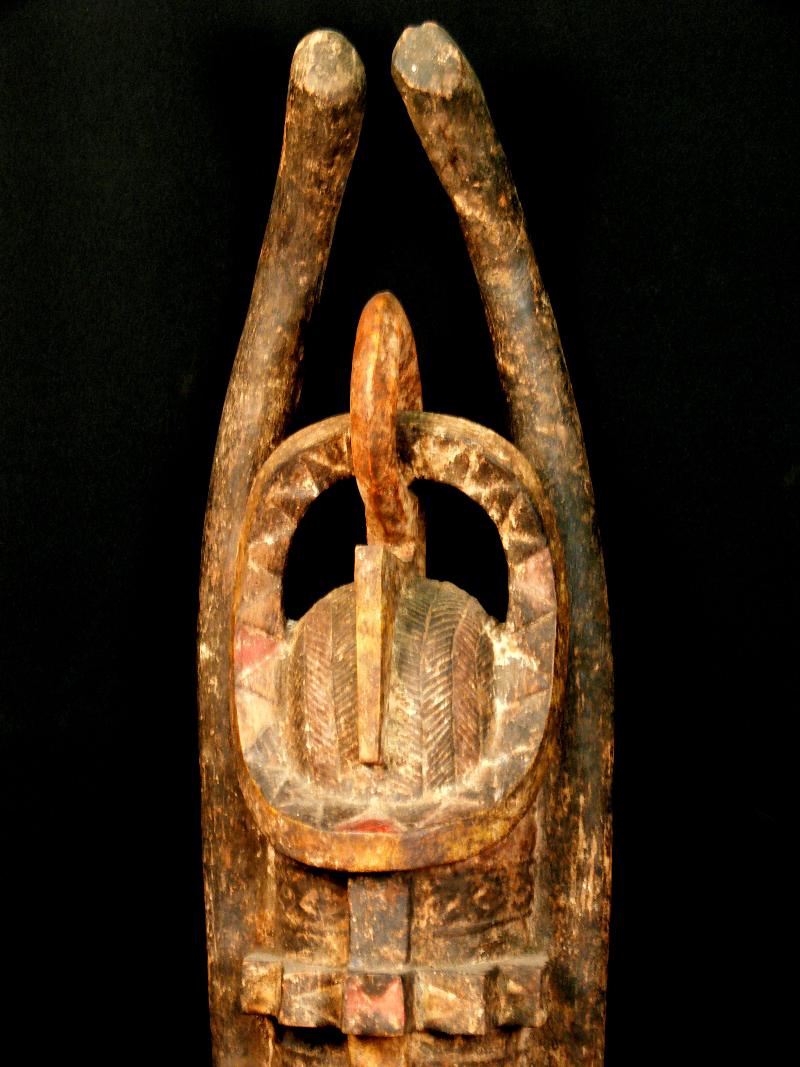Banda mask (213) - African mask, tribal art, primitive art Banda Baga