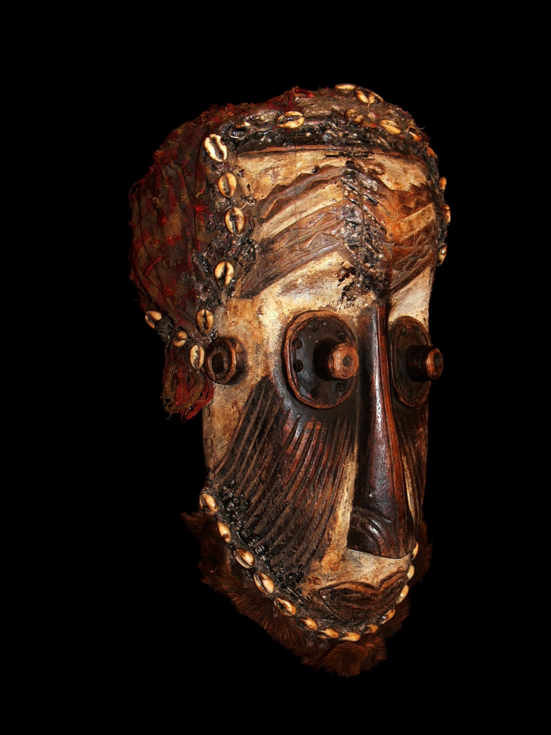 Grebo Mask (2150) - African mask, tribal art, primitive art Grebo