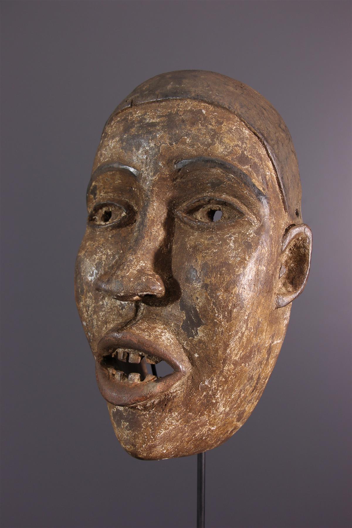 Masque Kongo Yombe (22154) - Masque africain Kongo - Art africain