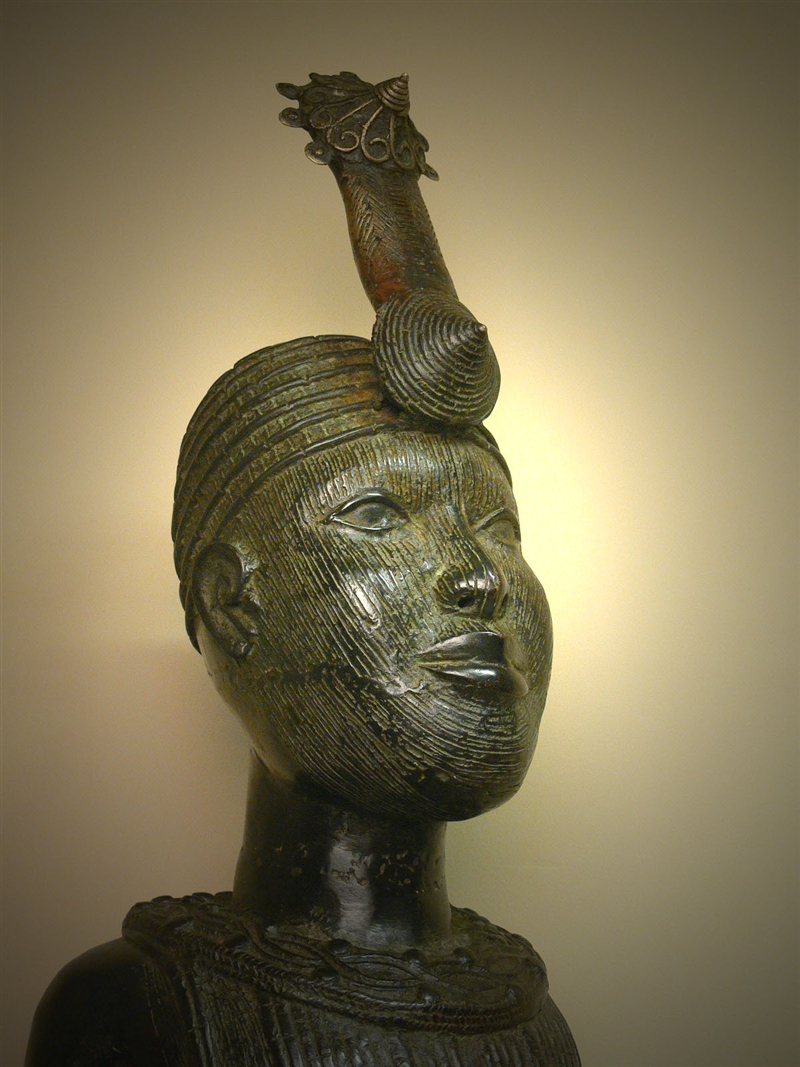 Buste Ifé (2291) - Bronze Ife Ife - Art africain nigéria