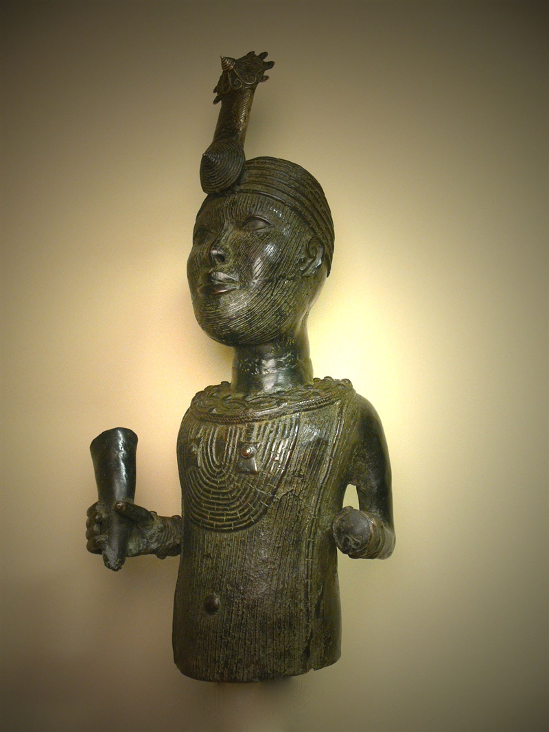 Buste Ifé (2291) - Bronze Ife Ife - Art africain nigéria