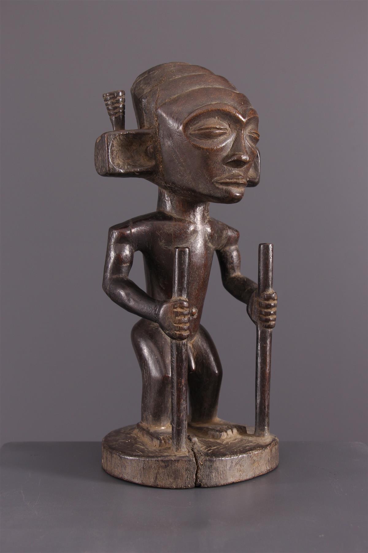 Statue Chokwe (23259) - Statues africaines Chokwe - Art africain