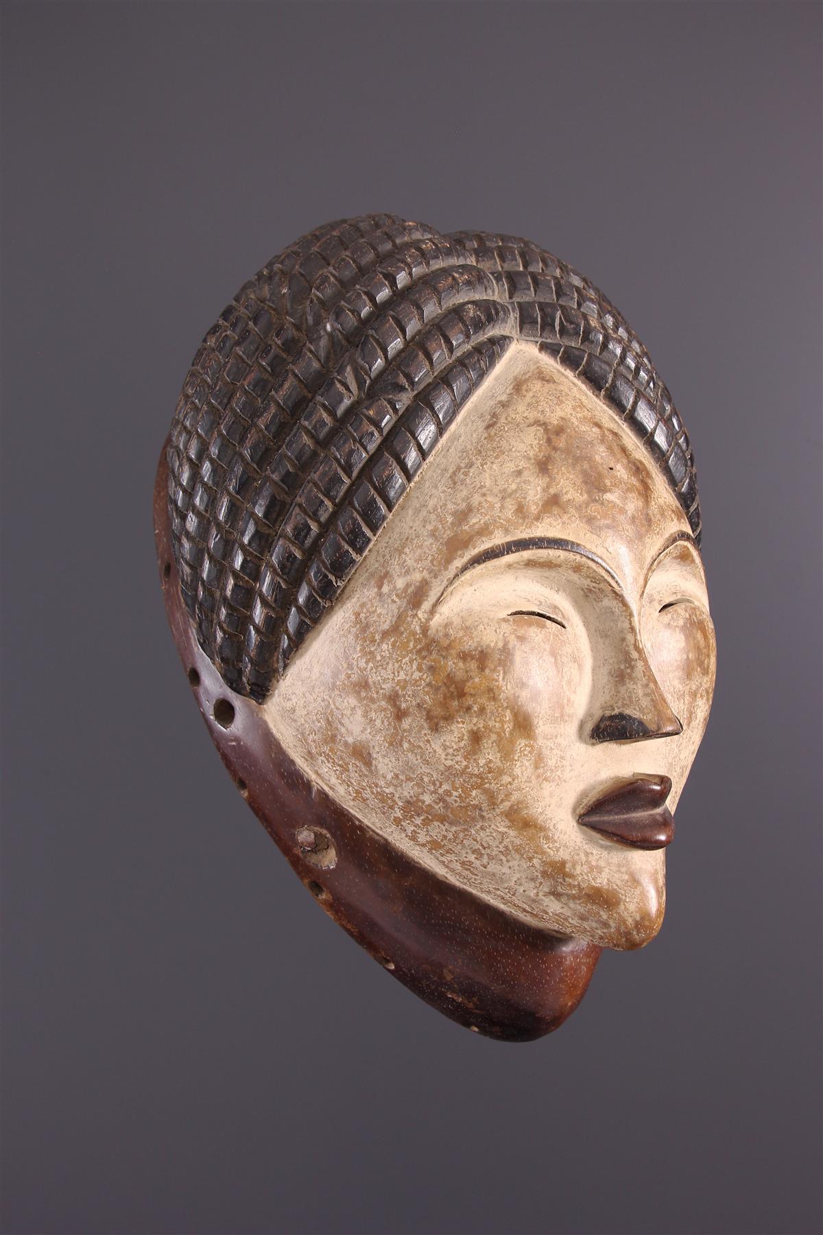 Masque Punu (23313) - Masque africain Punu - Art africain gabon