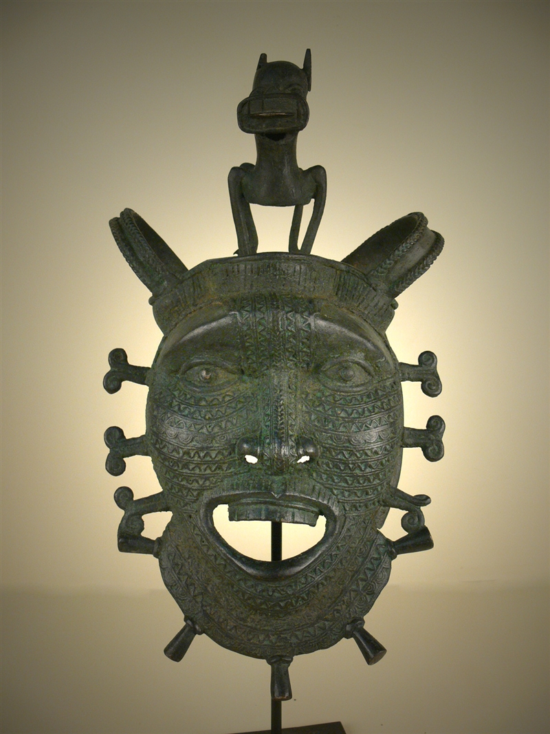 Tikar Mask (2340) - African mask, tribal art, primitive art Tikar