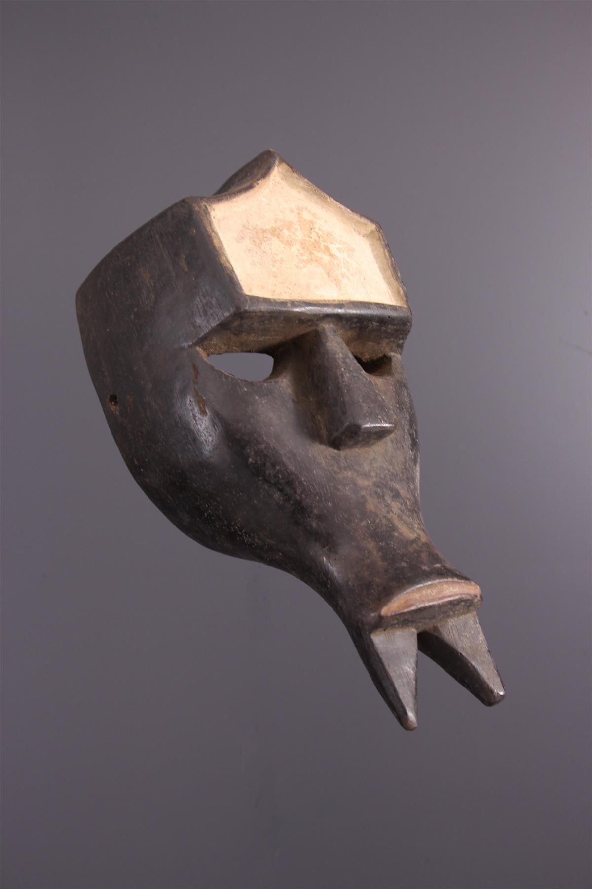 Masque Kwele (23680) - Masque africain Kwele - Art africain