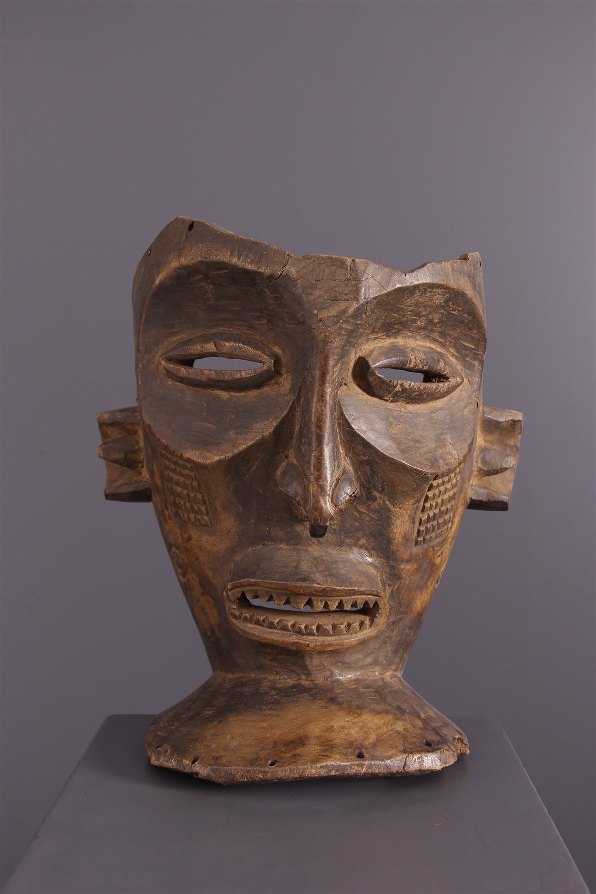 Masque Chihongo (23908) - Masque africain Chokwe - Art africain