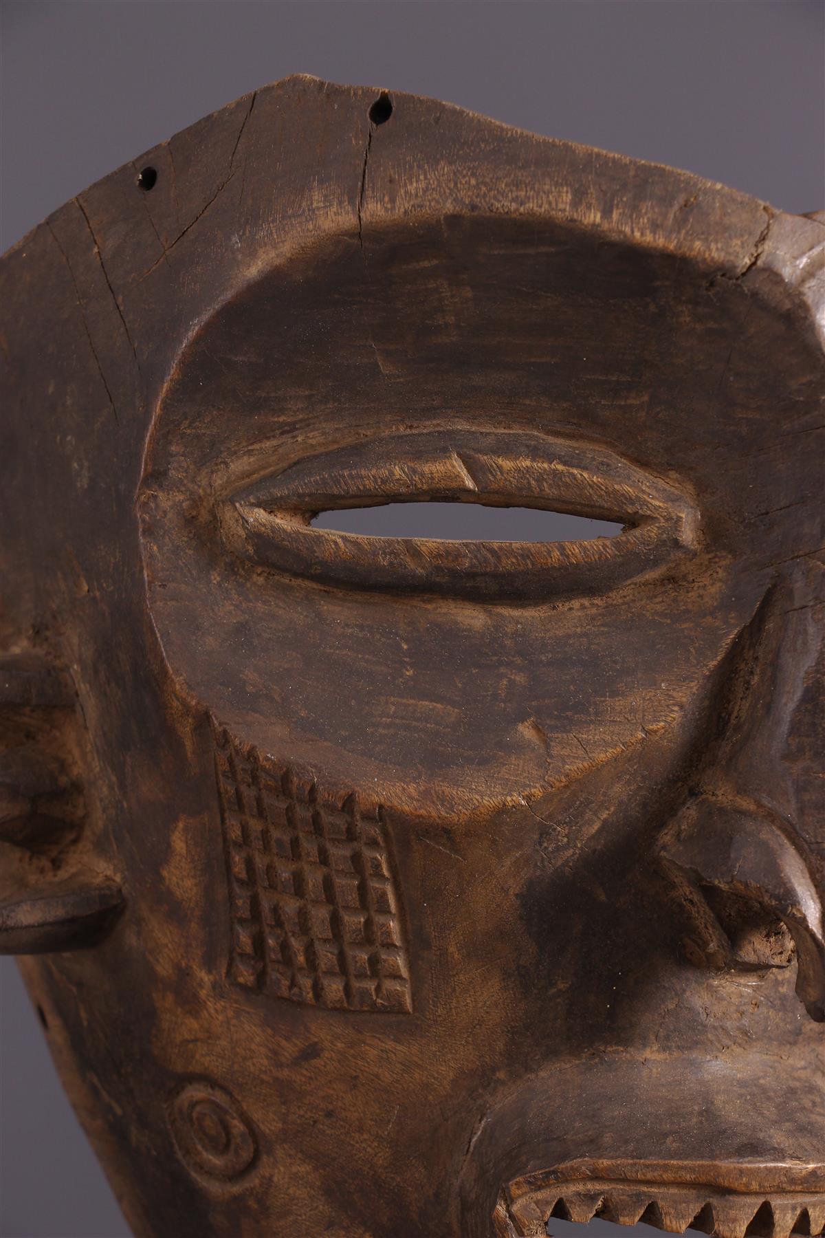 Masque Chihongo (23908) - Masque africain Chokwe - Art africain