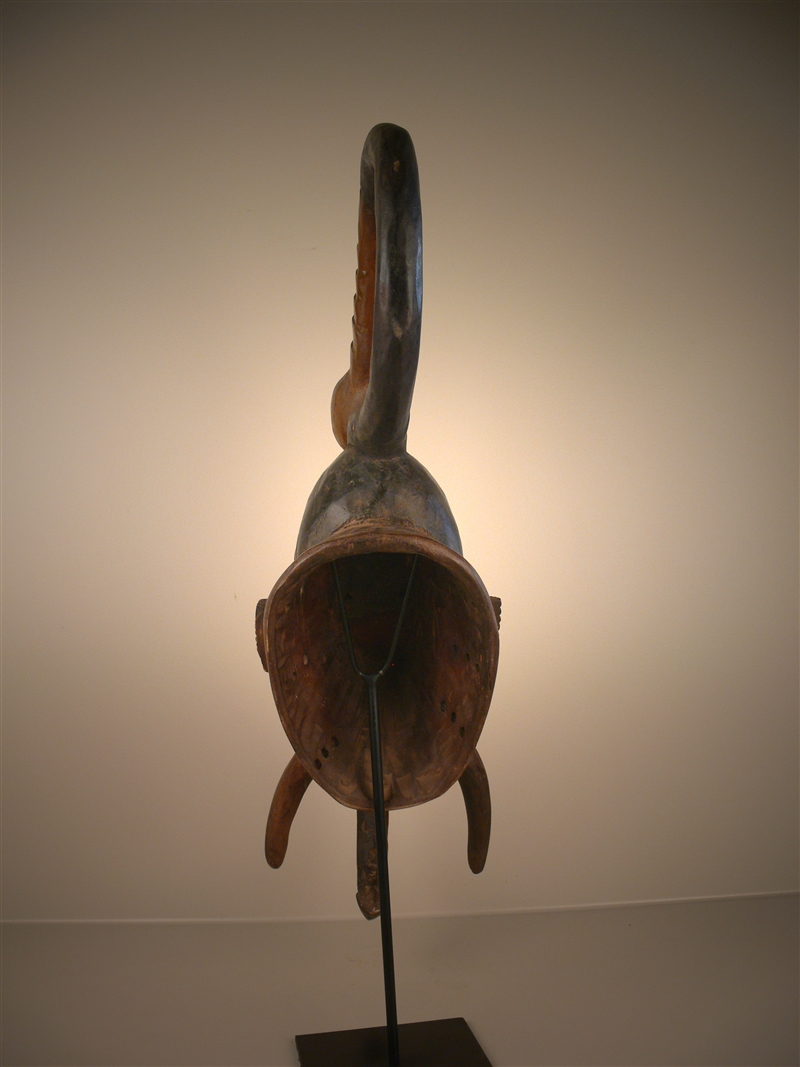 Gouro Zaouli Mask (2421) - African mask, tribal art, primitive art