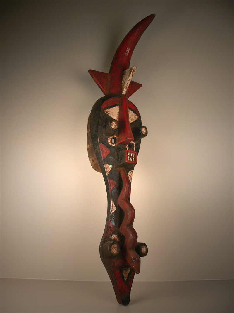Bwa Mask (2425) - African mask, tribal art, primitive art Mossi